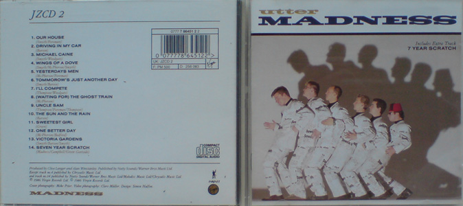 UTTER MADNESS CD ALBUM